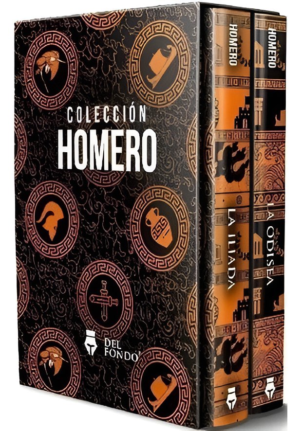 Colección La Ilíada La Odisea Box Set Homero Grecia Griegos - Amado Libros